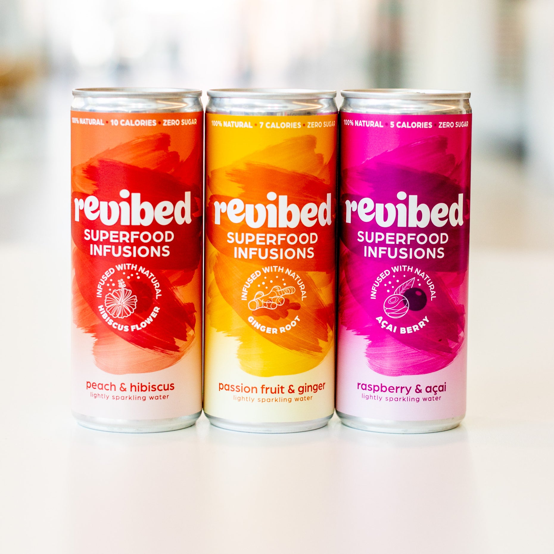 Premixed Superfood Infusions, zero sugar and low calories – Revibed Drinks