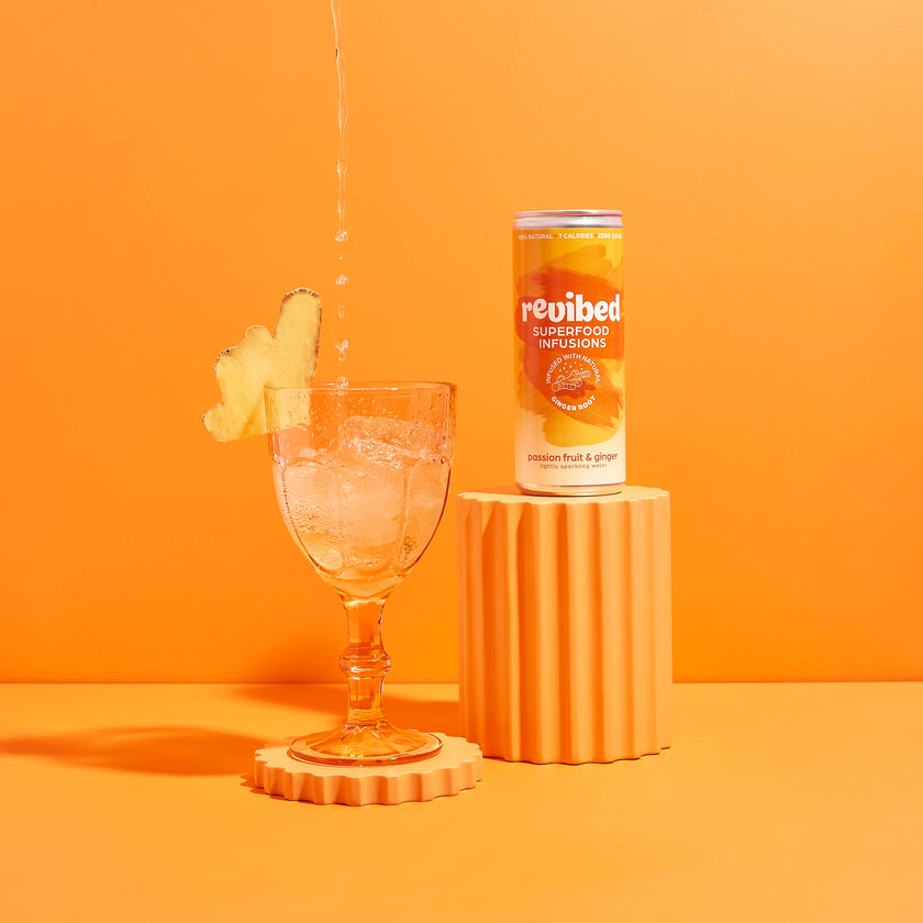 Passionfruit & Ginger (250ml) – Revibed Drinks