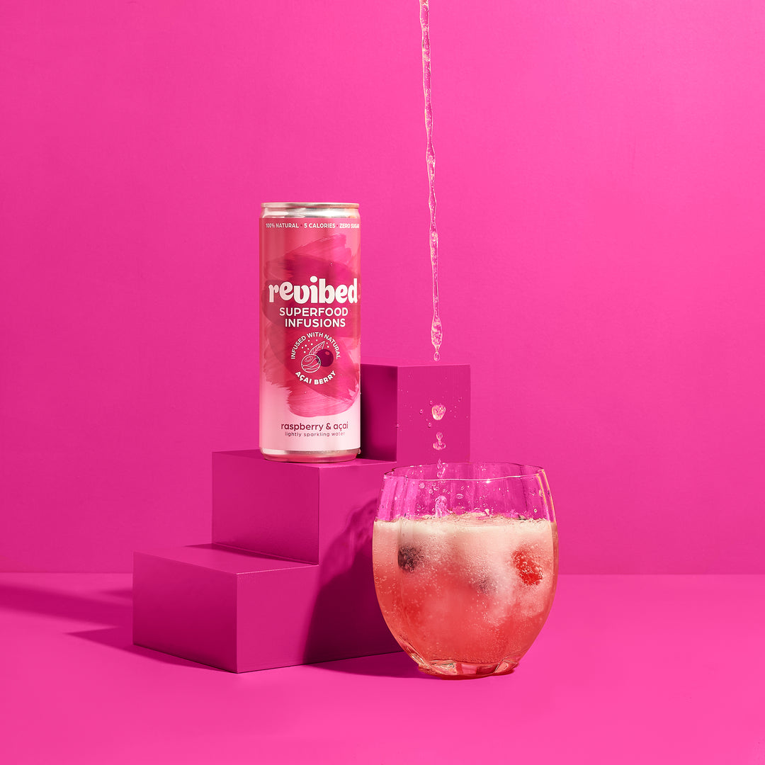 Raspberry & Açaí (250ml) – Revibed Drinks